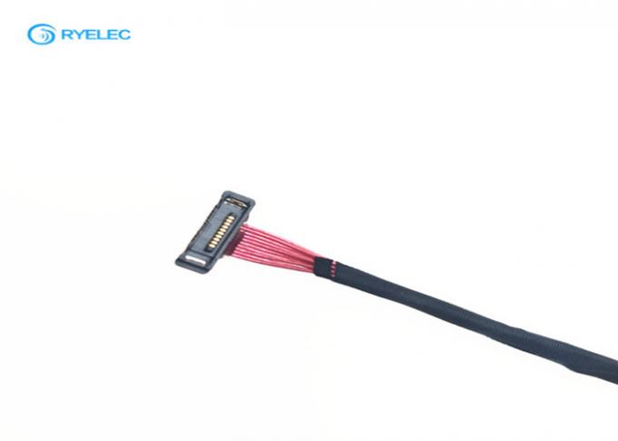 Both Ends EDP Micro Coaxial Cable , 36AWG IPEX 20373 Connector LVDS Cable