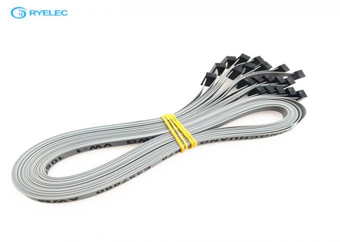 10 Pin 1.27mm Pitch IDE Female Connector For 30AWG Laptop Flat Wire Cable