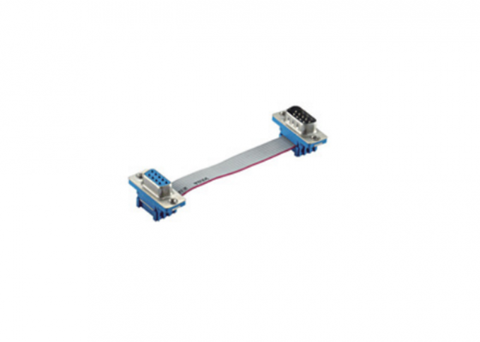 Male To Female Laptop Ribbon Cable , 9 Pin Crimping / Pressing Type ...
