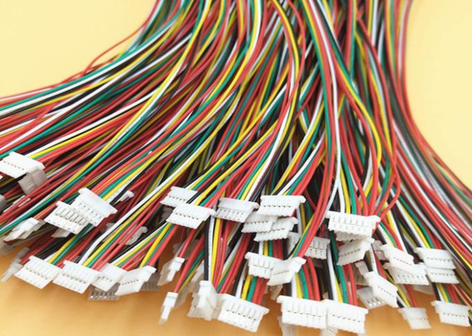 6 Pin Jst Shlp -06v - S - B Custom Wire Harness To 6 Pin Jst Ph2.0 Wire To Borad Cable