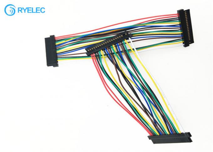30 Awg 26 Awg Wire Harness JAE FIS 20 Pin 1.25mm Connector To Fi S20s