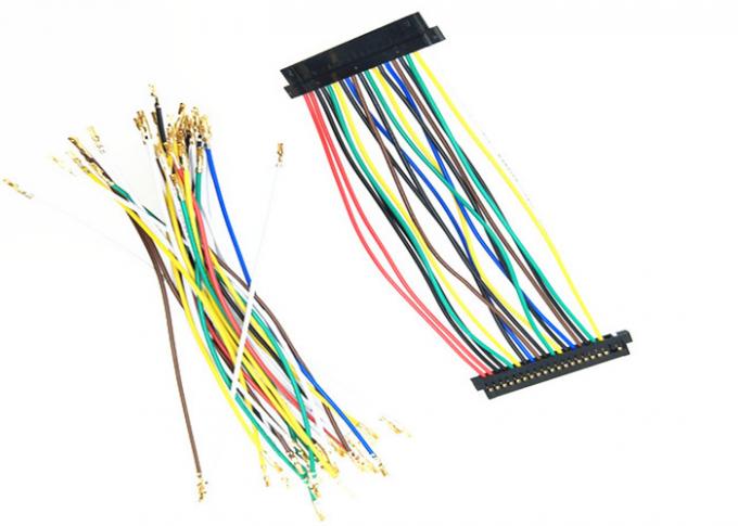 30 Awg 26 Awg Wire Harness JAE FIS 20 Pin 1.25mm Connector To Fi S20s