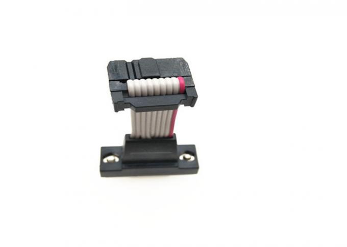 RS232 Serial Flat Ribbon Cable Assembly D - Sub DB9 9 Pin Male To IDC ...