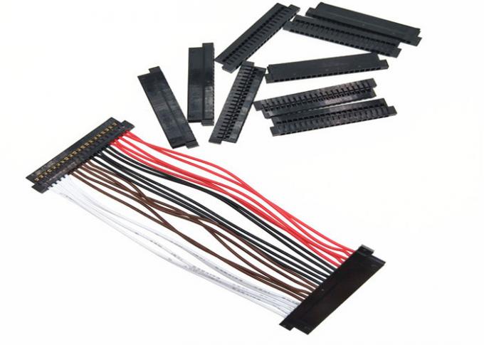 20 Pin Connector JAE FI - S20S LVDS Cable Assembly LED LCD Display Mount