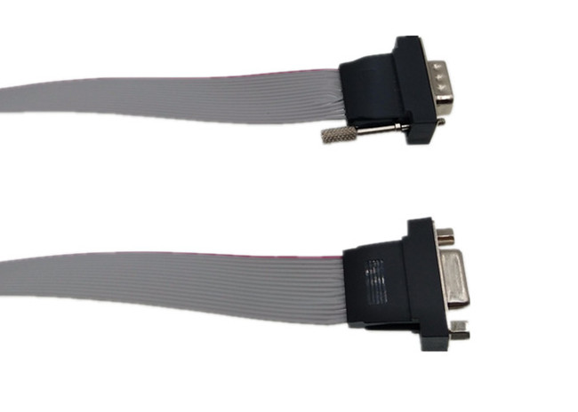 Mini Male To Female Ribbon Cable Connectors , 15 Pin Electronic ...