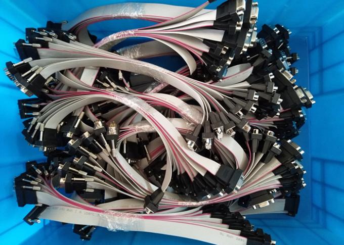 15pin Male Female Plastic Connector VGA To VGA HDB15 Flexible Flat ...