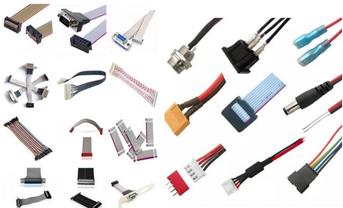 3239 Silicone Rubber High Voltage Cable 50kv Wiring Harness With 1.25mm 6 Pin JST-GH To GHR-06V