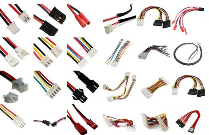 3239 Silicone Rubber High Voltage Cable 50kv Wiring Harness With 1.25mm 6 Pin JST-GH To GHR-06V