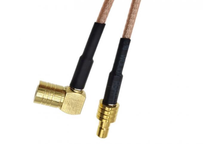 SMB Male To SMB Female Rf Interface Cable Assembly Right Angle ...