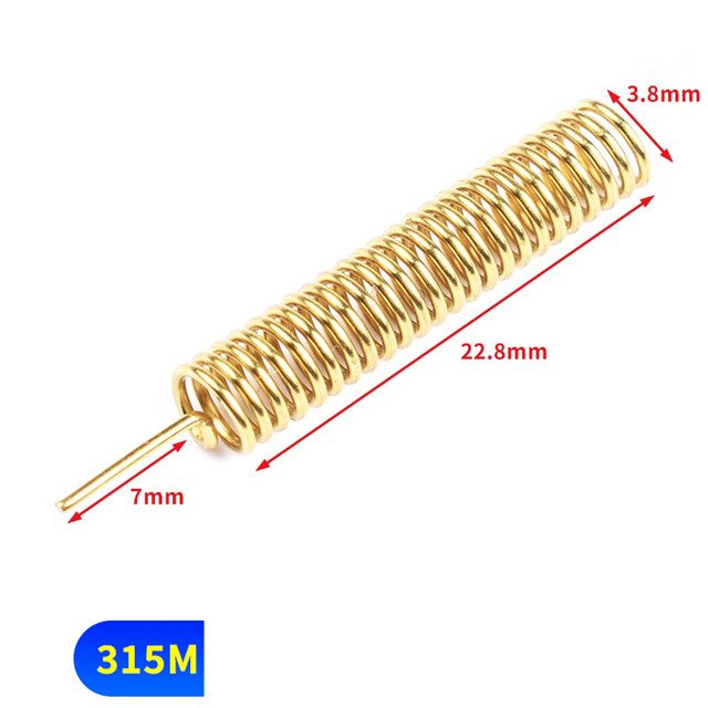 Coil Spring Copper Internal Helical LoRa GSM GPRS Helical Wire Antenna ...