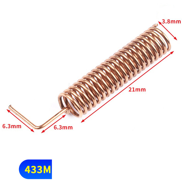 Coil Spring Copper Internal Helical LoRa GSM GPRS Helical Wire Antenna ...