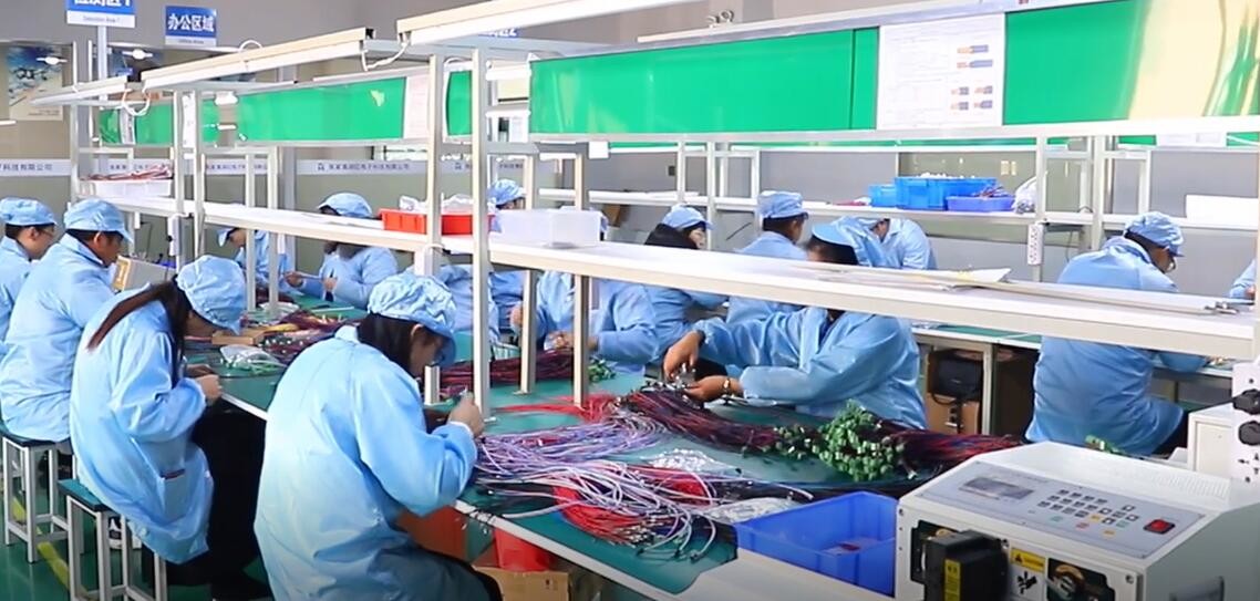 China Zhangjiagang RY Electronic CO.,LTD factory production line