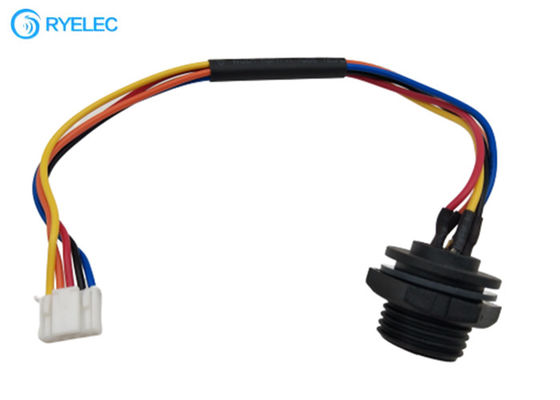 6P Panel Mount Waterproof M16 Female to JST PAP-05V-5 1007 24AWG ...