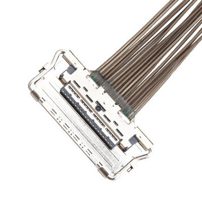 0.4mm Pitch LVDS EDP Cable 20679-20p Micro Coaxial lvds display connector