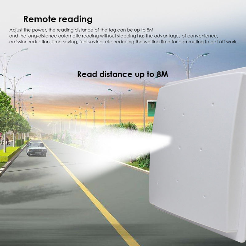 Uhf RFID Antenna Reader 6m Passive USB RS232 Wiegand Output IP67 8dbi ...
