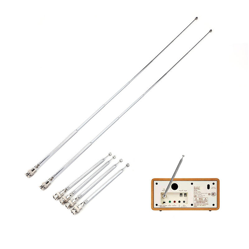 Factory Custom Aluminum Antenna Telescopic AM FM Radio Antenna BNC SMA