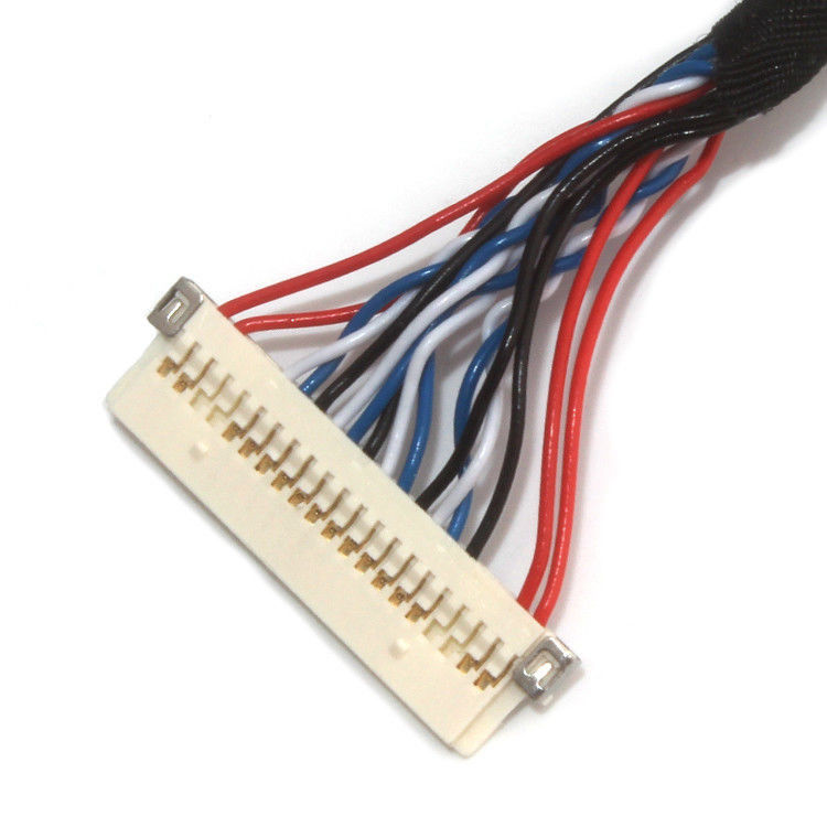 LVDS Cable Assembly Pitch 1.25mm Hirose DF13-40DS-1.25C To DF 19G-20S