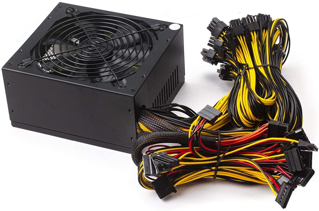 ATX 1800W Switching Power Supply PSU 180~260V For 8 GPU