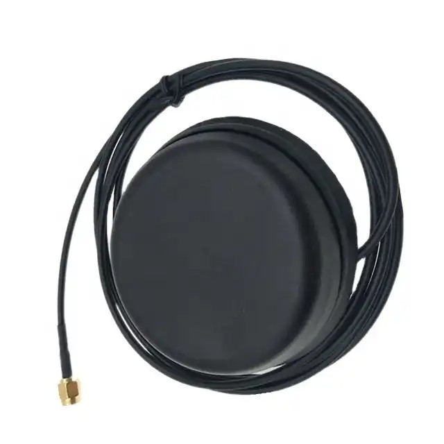 Vehicle Car 4G LTE Antenna Omni Directional Puck With Rubber Pad RG174 ...