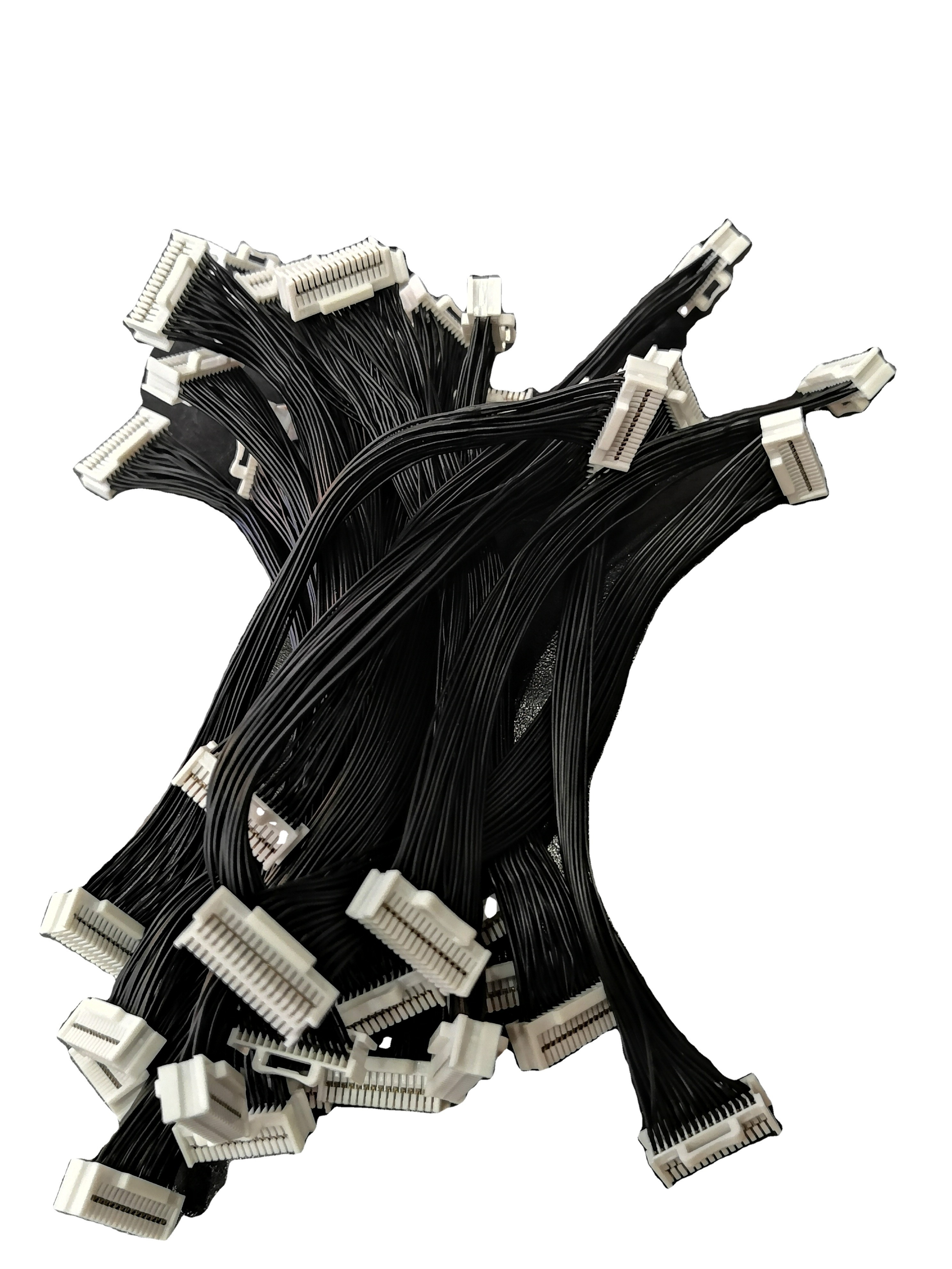 Custom 30 Pin Lvds Cable Assembly DF50S-30DS-1C Connector 1.0mm