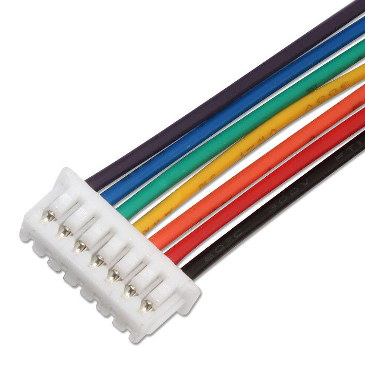 Customize JST SHR-07V-S-B Wire Harness For 7 Pin Wire To Board Cable Assemblies