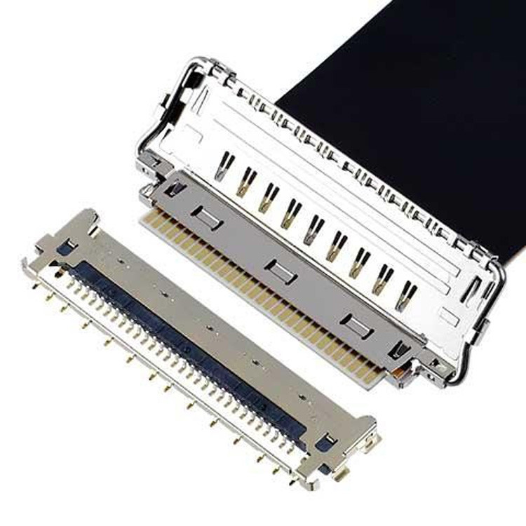 Fully shielded micro coaxial cable with multi-point grounding 20862 ...