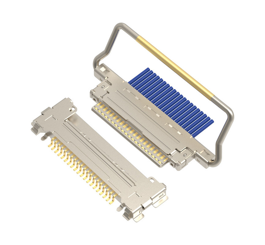 CABLINE-CA 20pin 20633-220T-01S Micro Coaxial Cable 0.4 mm pitch ...