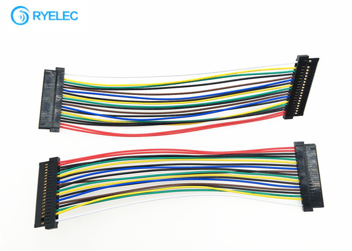 30 Awg 26 Awg Wire Harness JAE FIS 20 Pin 1.25mm Connector To Fi S20s