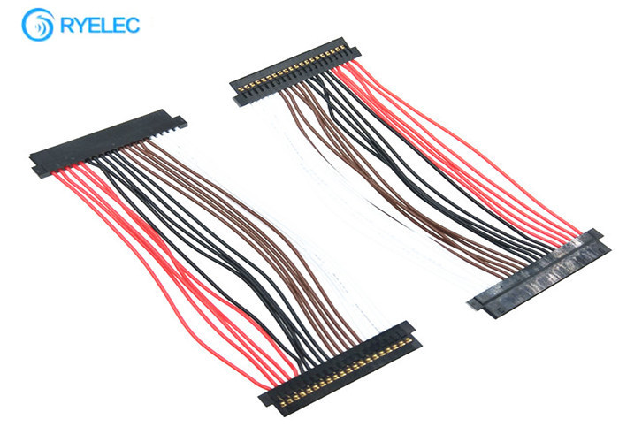 20 Pin Connector JAE FI - S20S LVDS Cable Assembly LED LCD Display Mount