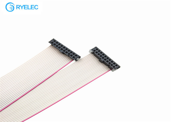 FC -20 Pin 2.0mm Pitch 2*10P Flat Ribbon Cable Assembly With Double Row ...
