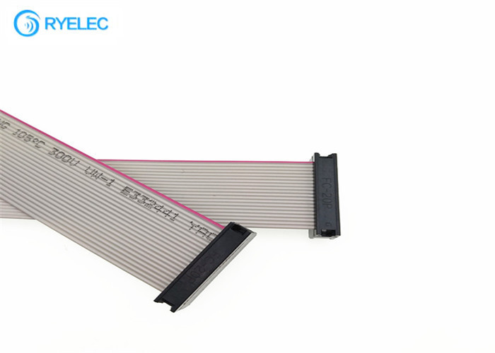 FC -20 Pin 2.0mm Pitch 2*10P Flat Ribbon Cable Assembly With Double Row ...