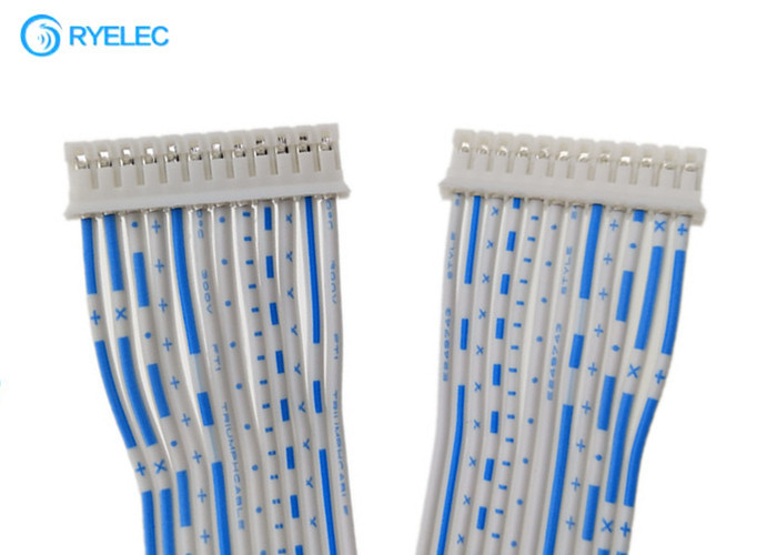 12pin Jst PH2.0 To PH-12p 2.0mm With AWM UL2468 24awg Loom Flat Ribbon Cable