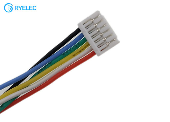 3239 Silicone Rubber High Voltage Cable 50kv Wiring Harness With 1.25mm 6 Pin JST-GH To GHR-06V