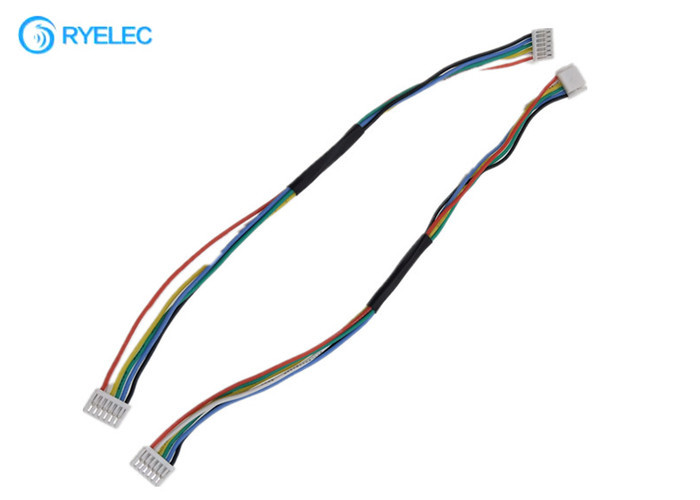 3239 Silicone Rubber High Voltage Cable 50kv Wiring Harness With 1.25mm 6 Pin JST-GH To GHR-06V