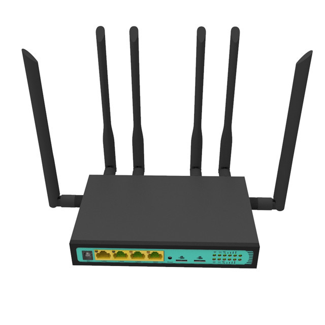 WPA-PSK LTE 4G Wifi Dual SIM Bonding Router For FireWall QoS VPN
