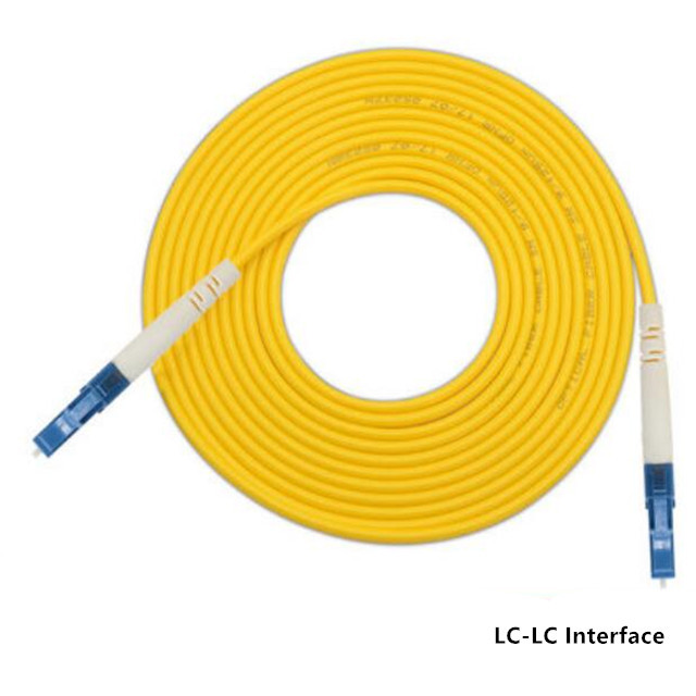 LC-SC FC-ST Single Mode Fiber Optic Jumper Cable Simplex Core