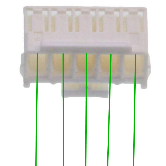 RCPT HSG 5POS 5P Molex 51163 2.50MM Electrical Wiring Harness