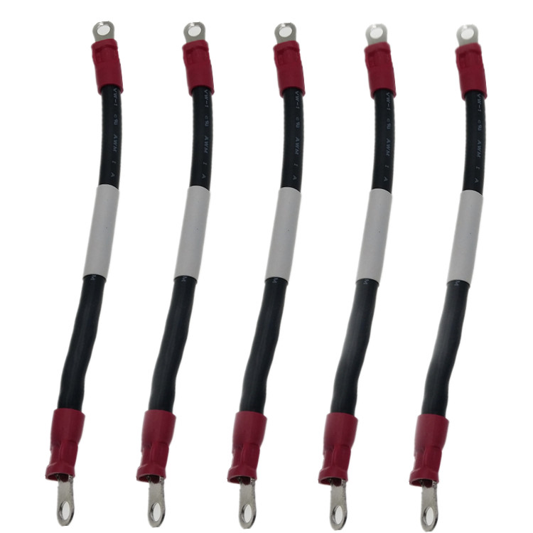 600v Insulated Bimetal Cable Lugs Crimping Terminals Ring M5 Connector