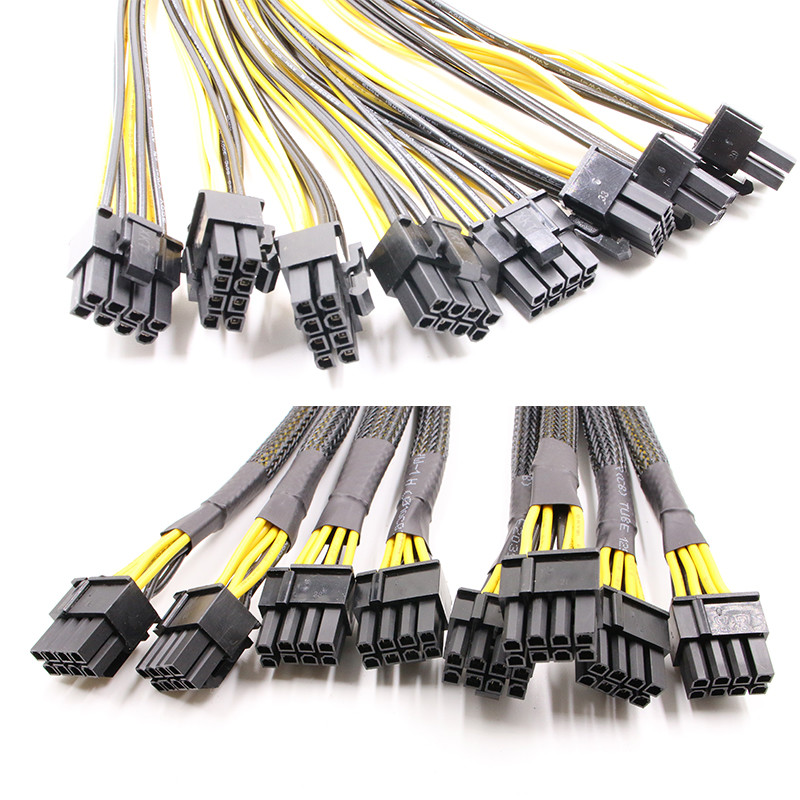 Cable Assembly PciE 8pin Female To 8pin Male Cable Adapter Cpu 8p Power ...