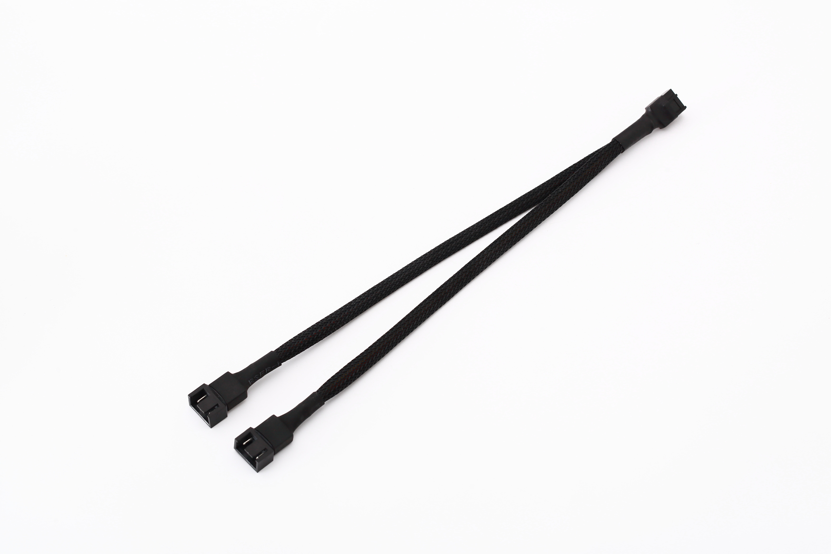 Ul1007 22awg PC Fan Splitter Cable Pwm Fan Splitter 4 Pin To 3 Pin
